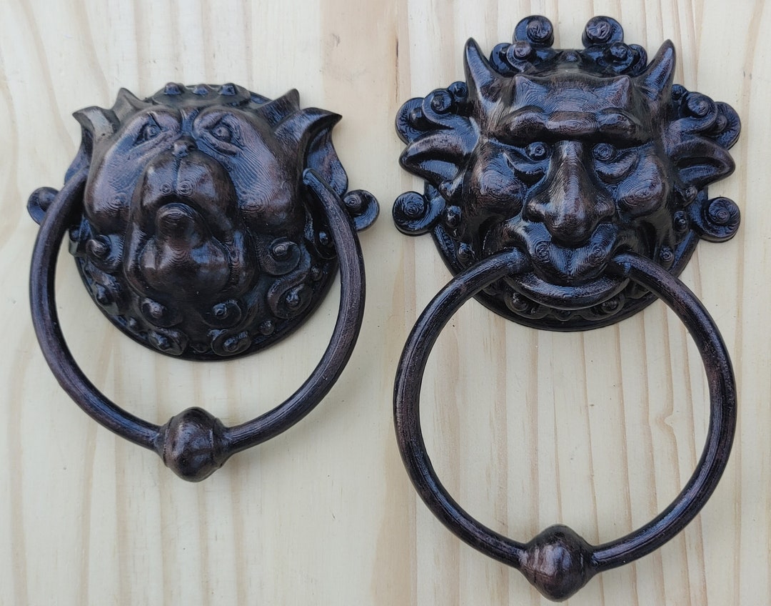 Labyrinth Deaf & Dumb Door Knockers - Etsy