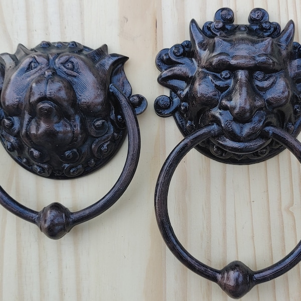 Labyrinth Door Knockers 3d Print - Etsy