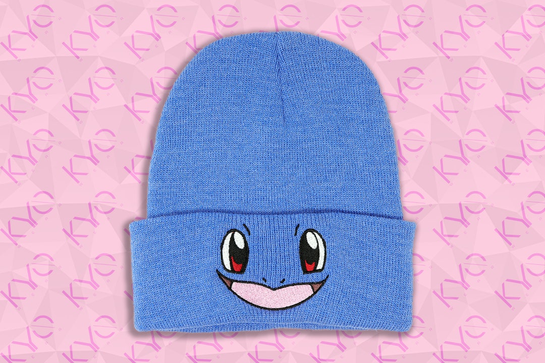 Squirtle | Embroidered Cuffed Beanie| Multiple Colors | Men Women ...