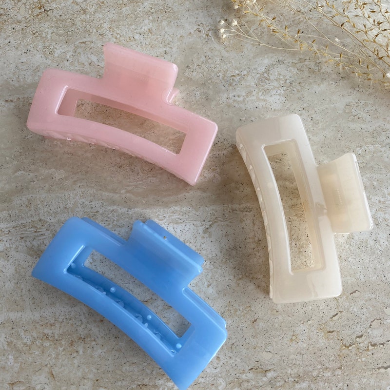 Blue Hair Clip - Etsy