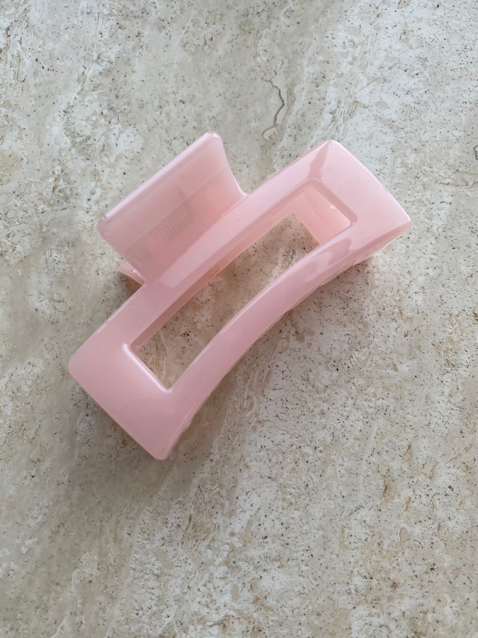 Medium Rectangle, 90's Inspired Claw Clip, Pink and Blue Hair Clip ...