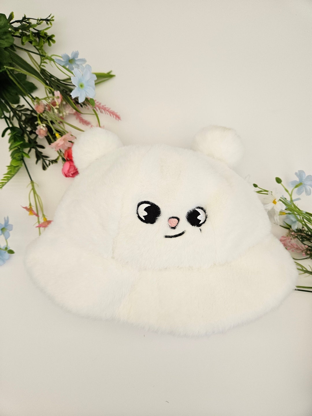 Stray Kids SKZ Skzoo Hwang Hyunjin Jiniret Fluffy Embroidered Bucket ...
