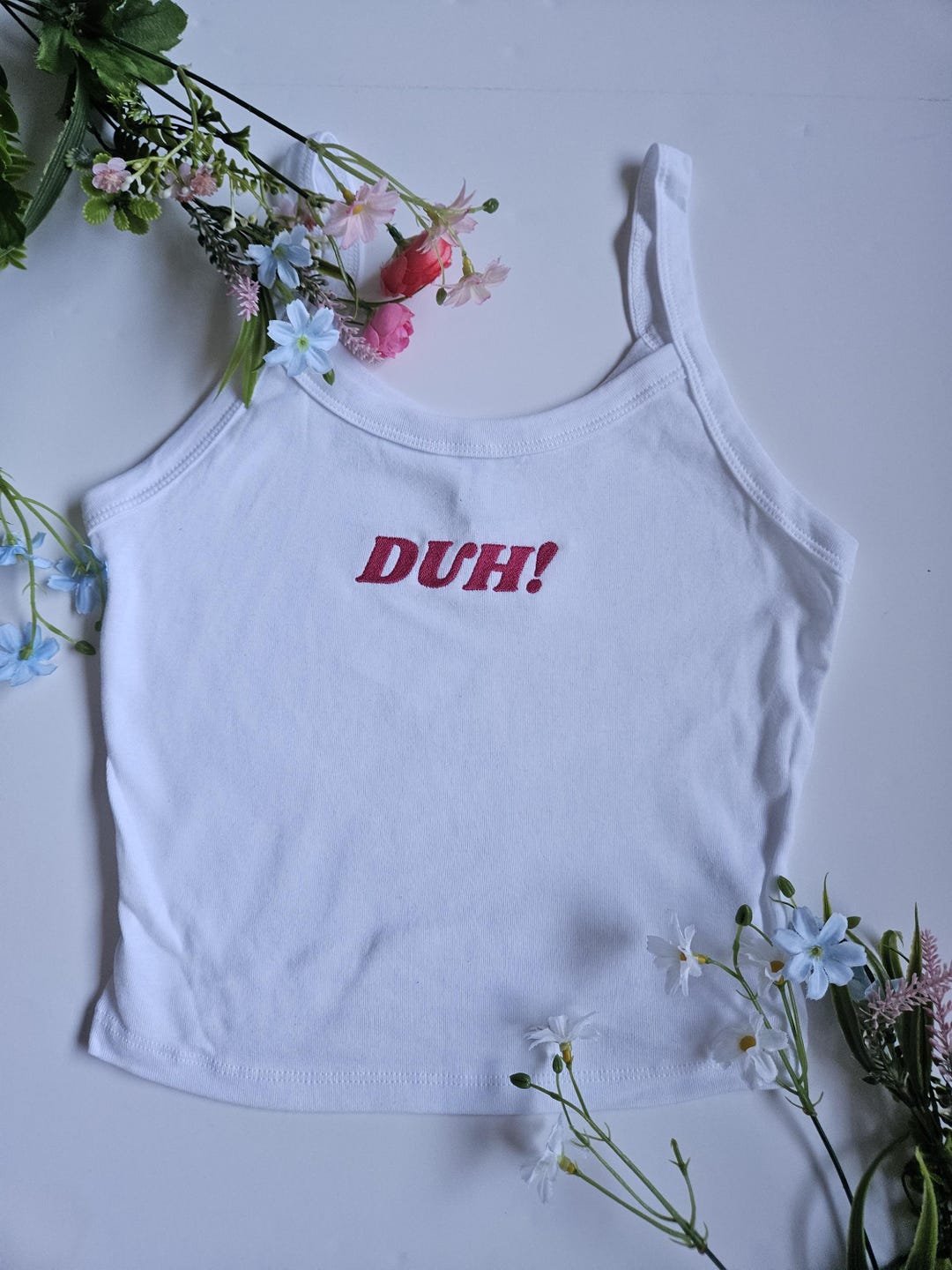 P1harmony P1H "duh!" Embroidered Tank Top - Etsy