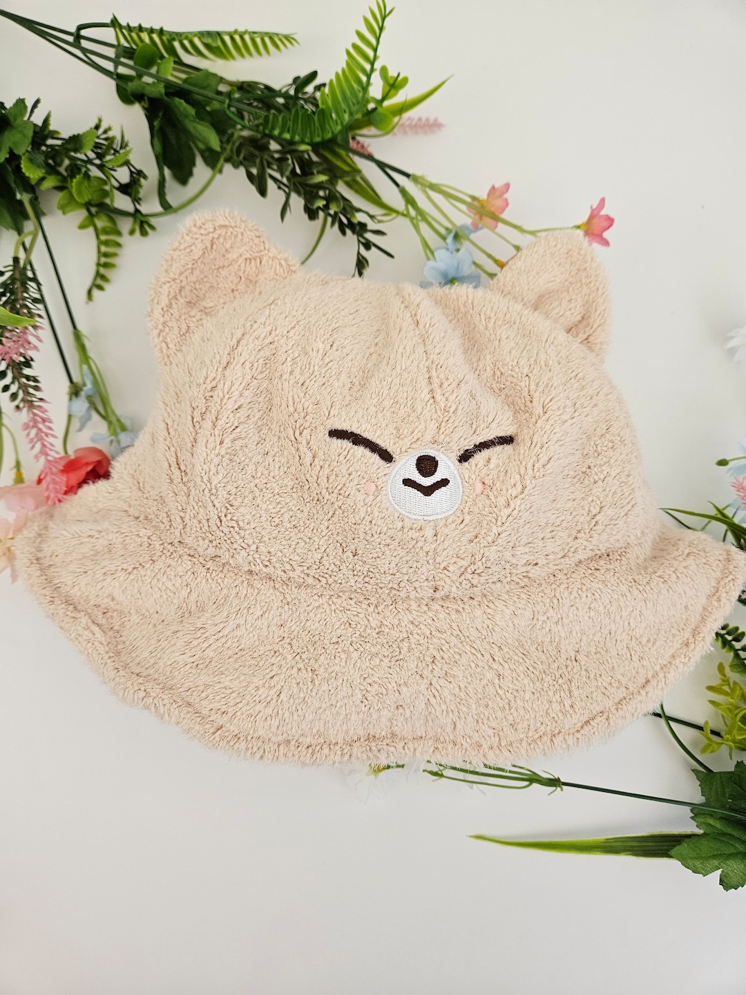 Stray Kids SKZ Skzoo Yang Jeongin IN Foxiny Fluffy Embroidered Bucket ...