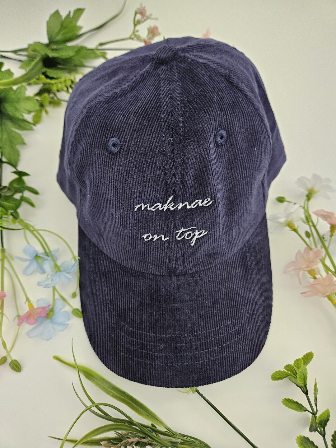 Stray Kids SKZ Jeongin Maknae on Top Embroidered Vintage Corduroy Cap ...