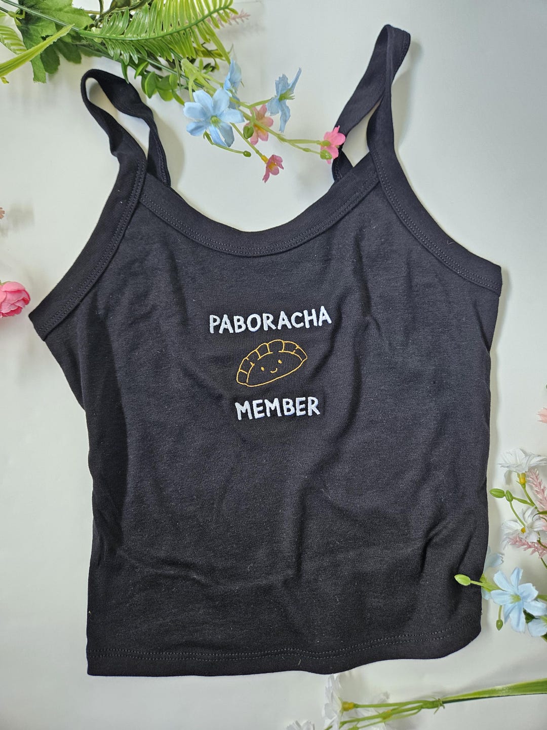 Paboracha Member Stray Kids SKZ Embroidered Cropped Tank Top - Etsy