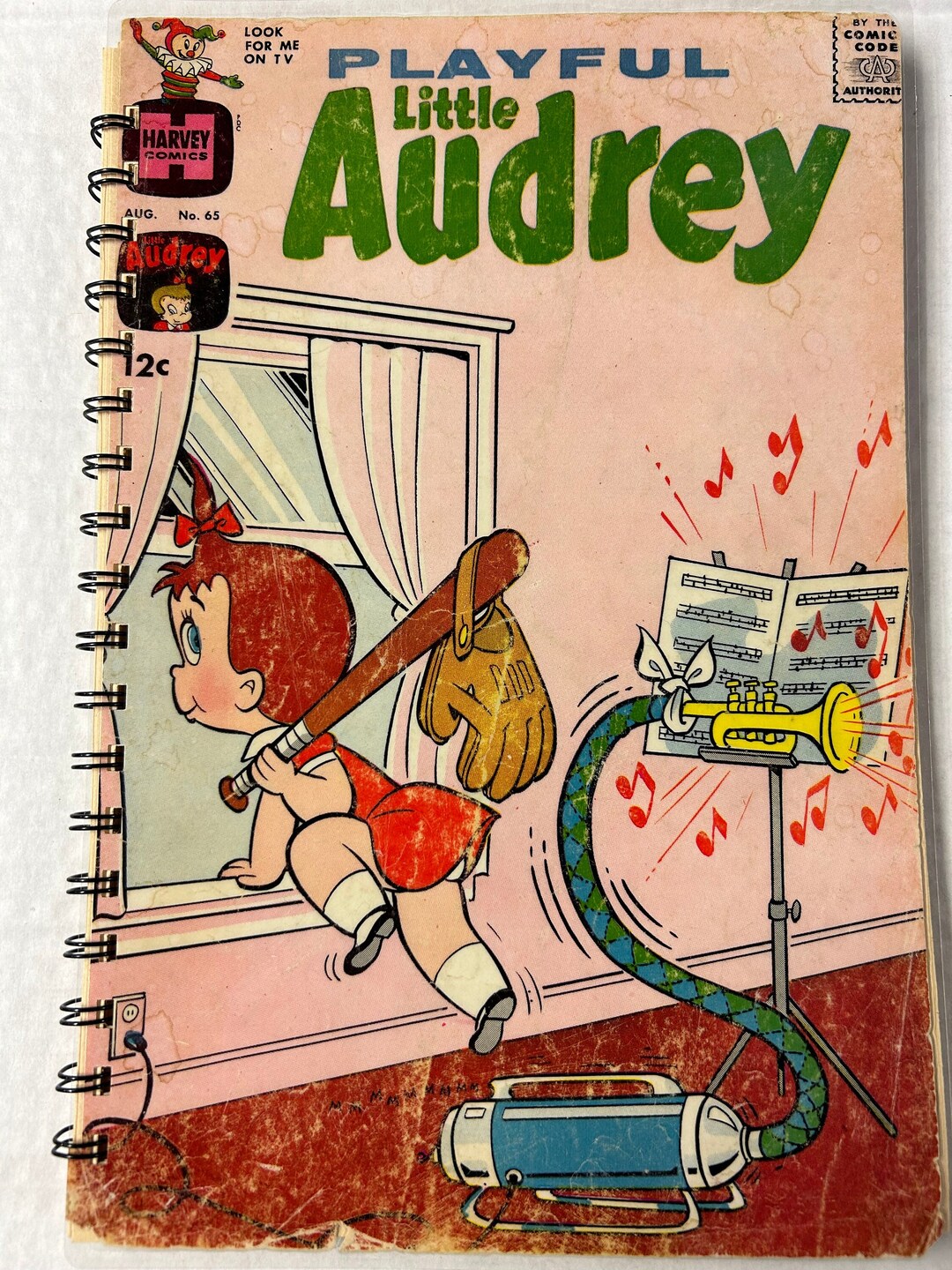 Retro Vintage Comic Book Journals & Notebooks Playful Little Audrey ...