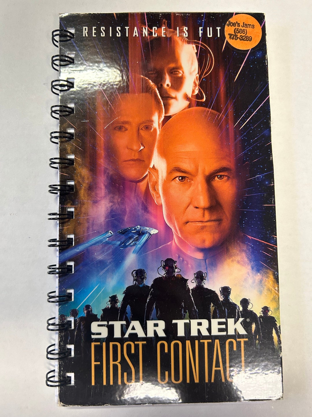 Retro Vintage Movie Journals & Notebooks Star Trek TNG First Contact ...