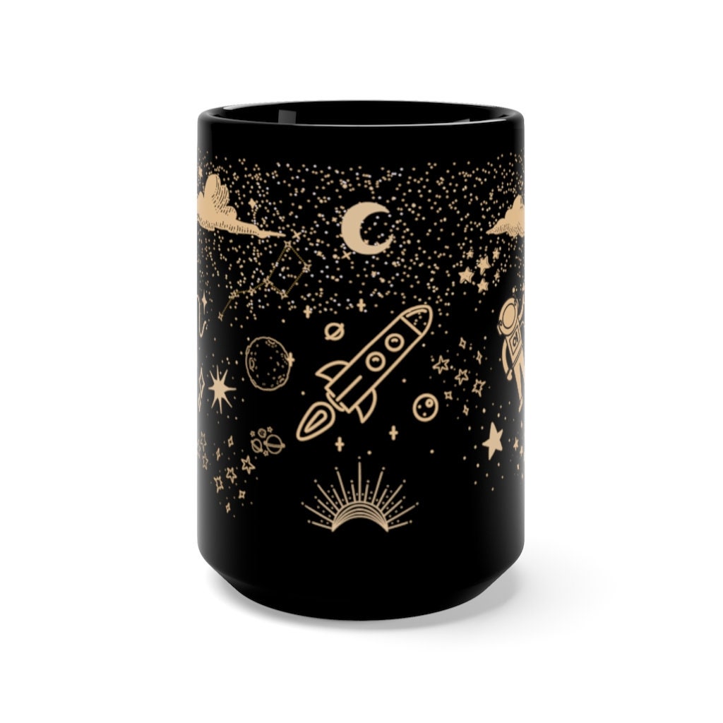 Astronaut Mug, Space Exploration, Outer Space Mug, Space Coffee Cup ...