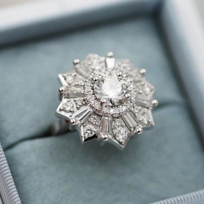 Sunburst Ring - Etsy