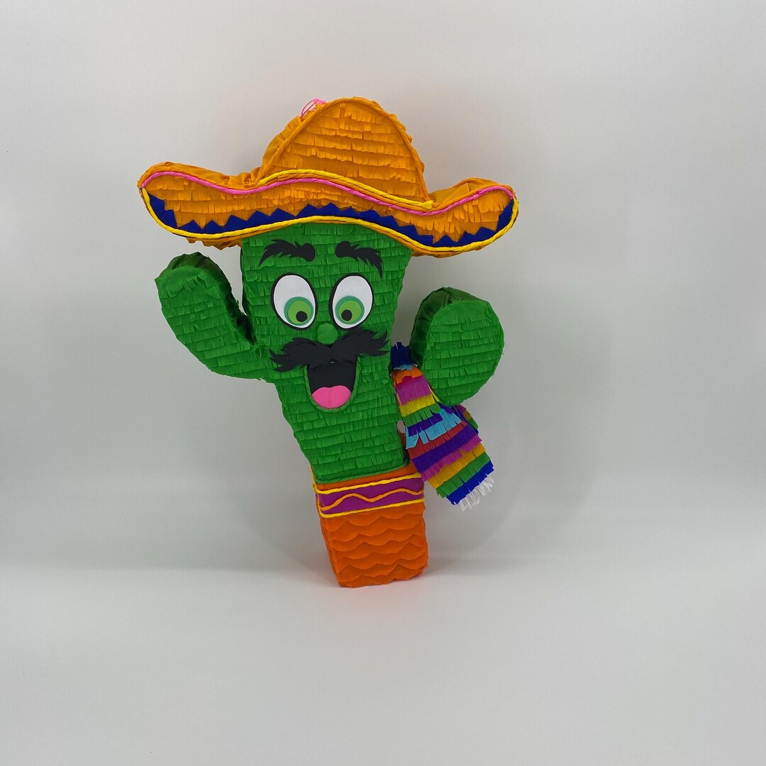 Cactus Piñata, Fun Décor for Your Fiesta, Mexican Themed Birthday Party ...