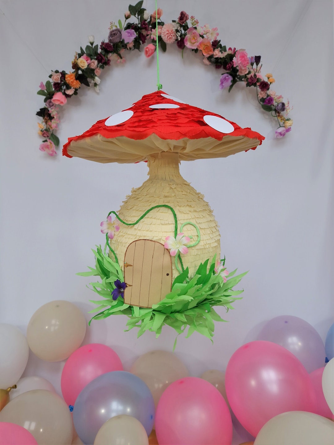 Toadstool Piñata, Our Magic Mushroom Will Compliment Your Fairy Party ...