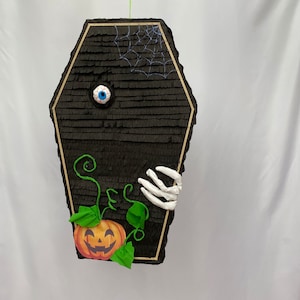 Halloween Coffin Piñata, an Ideal Party Game for a Spooky Halloween ...