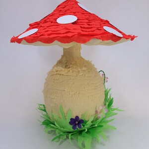 Toadstool Piñata, Our Magic Mushroom Will Compliment Your Fairy Party ...