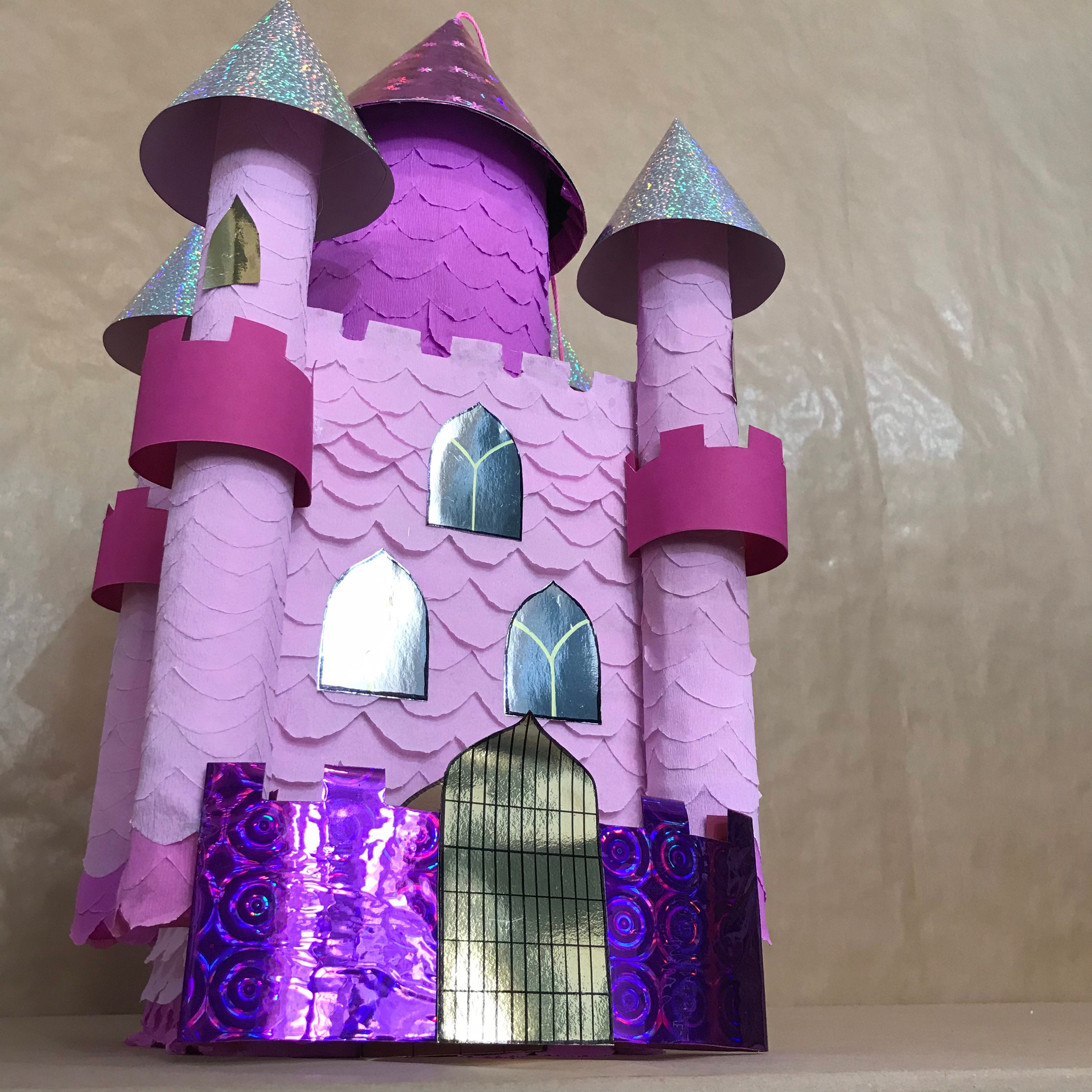 Sparkling Fairy Princess Castle Piñata | Etsy