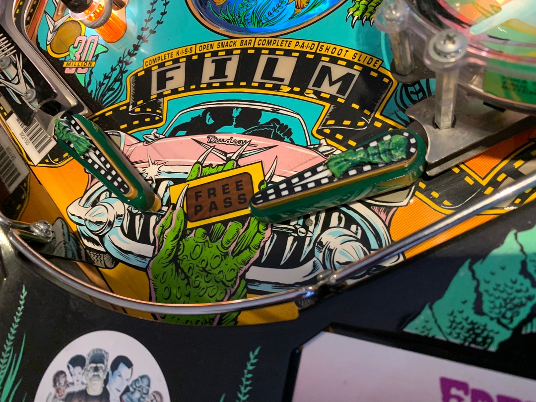 Creature From the Black Lagoon Pinball Mod Custom Flipper Bat - Etsy UK