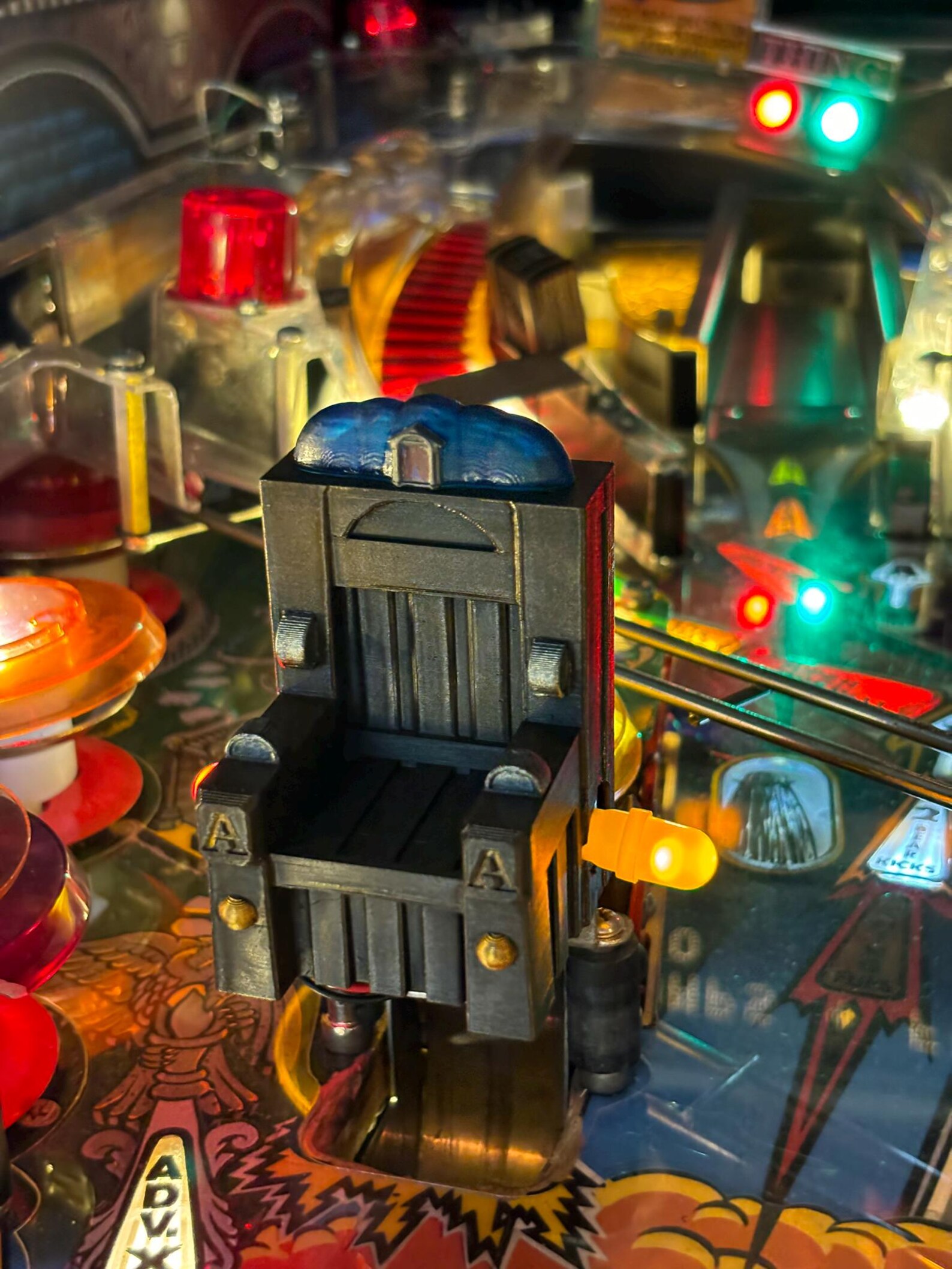 The Addams Family Lighting Chair (TAF) - Etsy