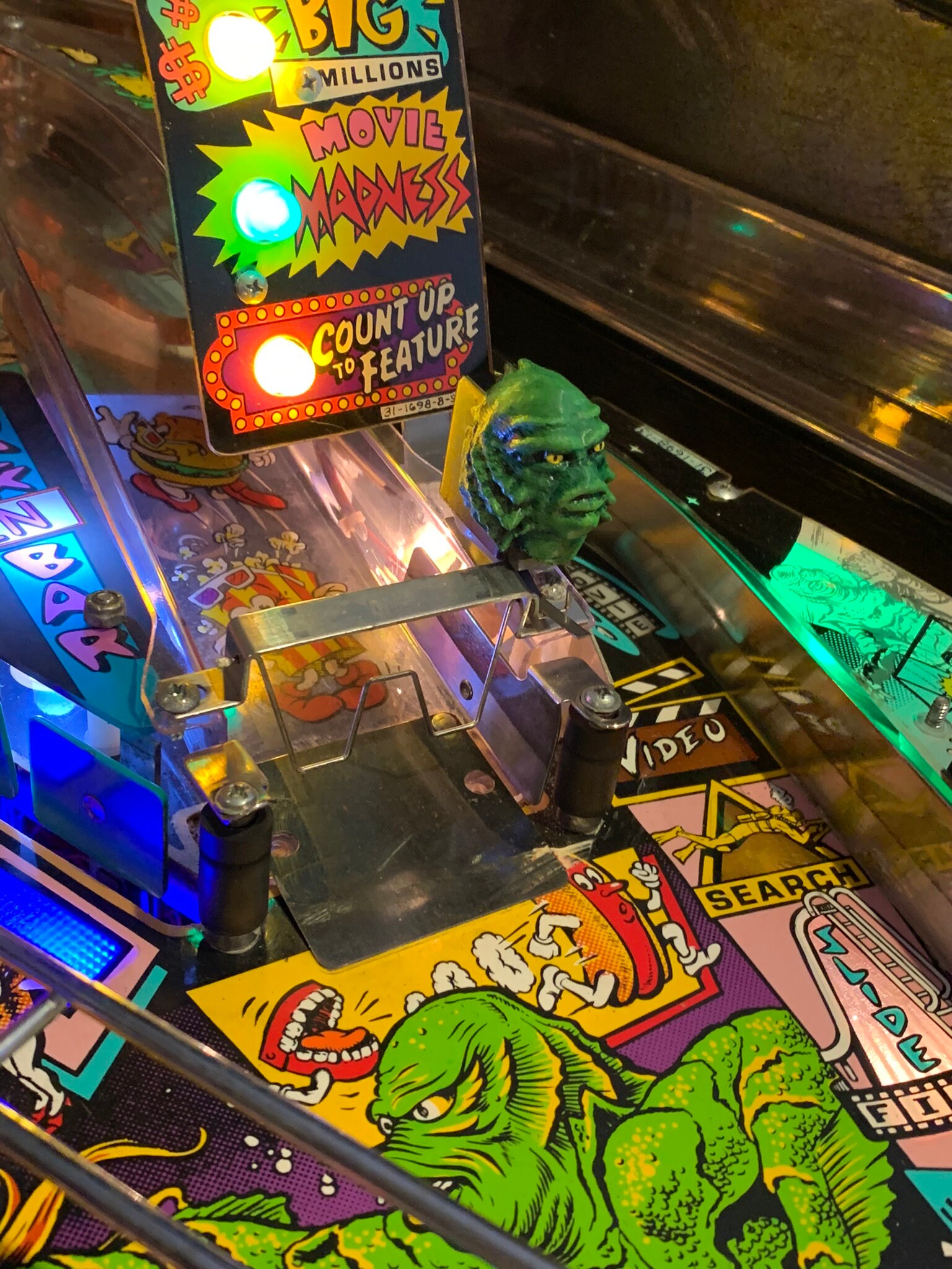 Creature From the Black Lagoon Pinball Mod Switch Cover - Etsy