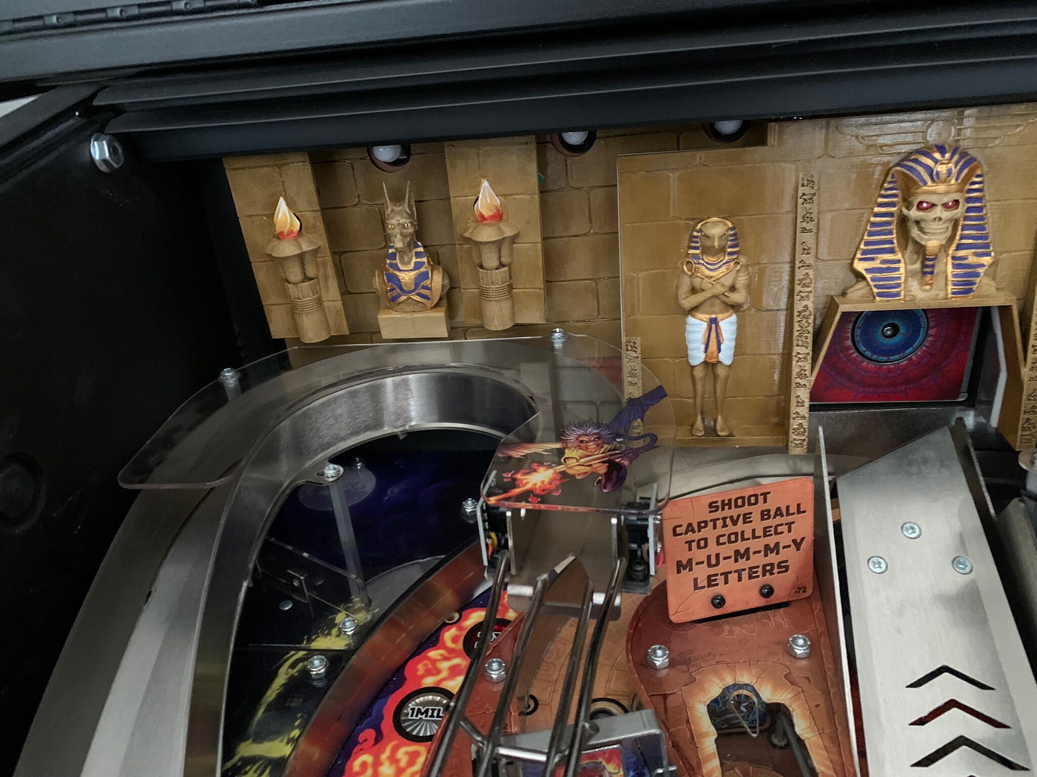 Iron Maiden Pinball Backboard - Etsy