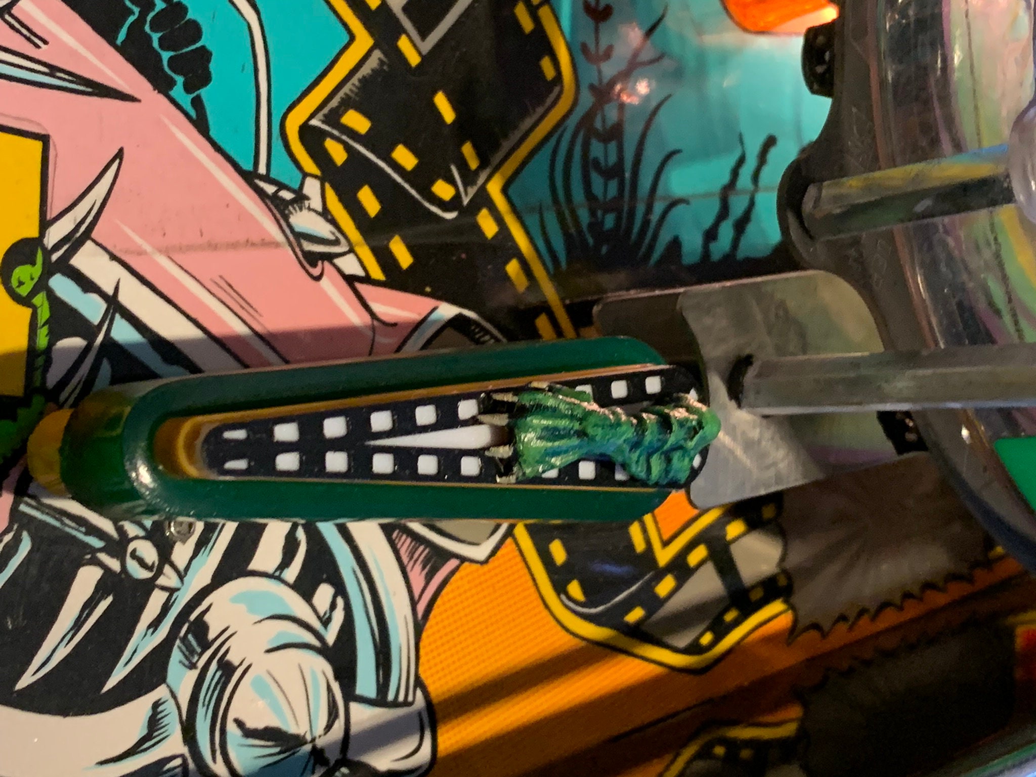 Creature From the Black Lagoon Pinball Mod Custom Flipper Bat - Etsy