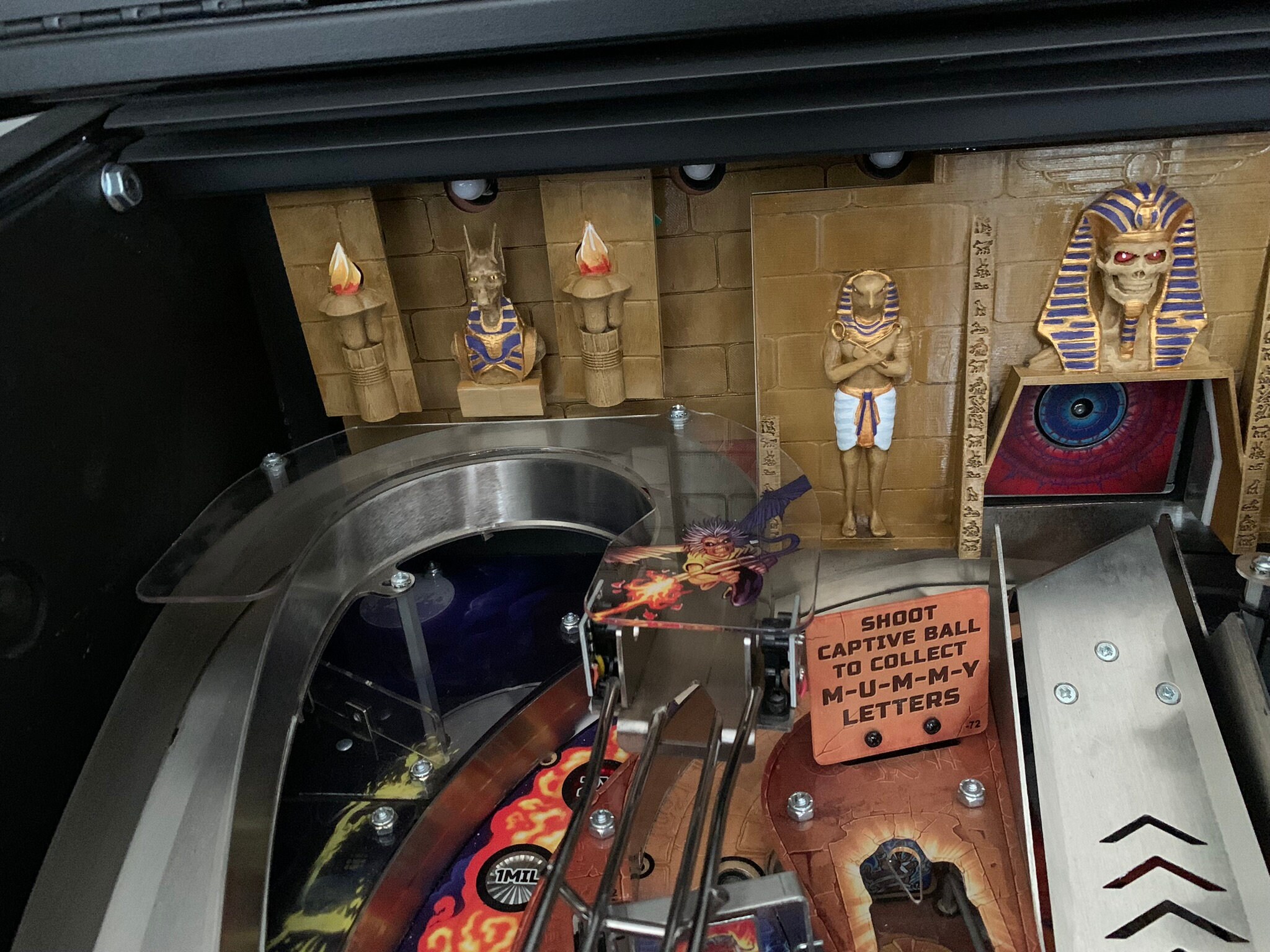 Iron Maiden Pinball Backboard - Etsy