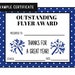 Cheerleading Award Certificates | Royal Blue Pom Poms - Etsy