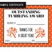 Cheerleading Award Certificates Orange Pom Poms - Etsy