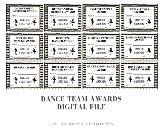 Dancer Awards