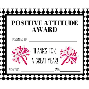 Cheerleading Award Certificates | Cheer Award Certificates - Etsy