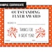 Cheerleading Award Certificates | Orange Pom Poms - Etsy
