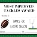 End of Season Football Award Certificates | 30+ Football Certificates ...