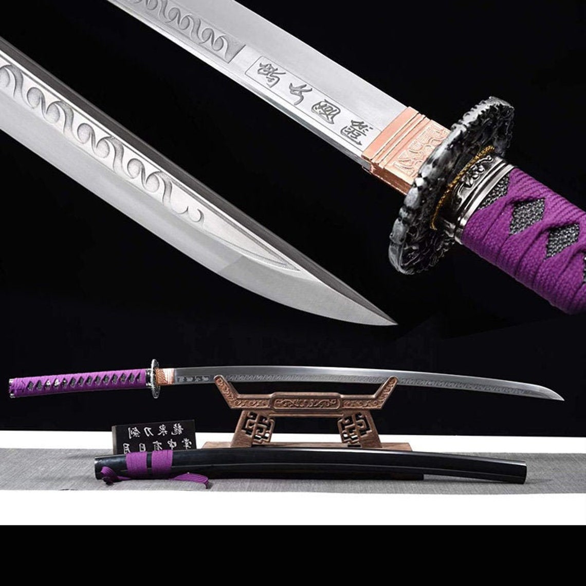 Handgemachte Japan Katana Samurai Schwerter Hochwertiges | Etsy