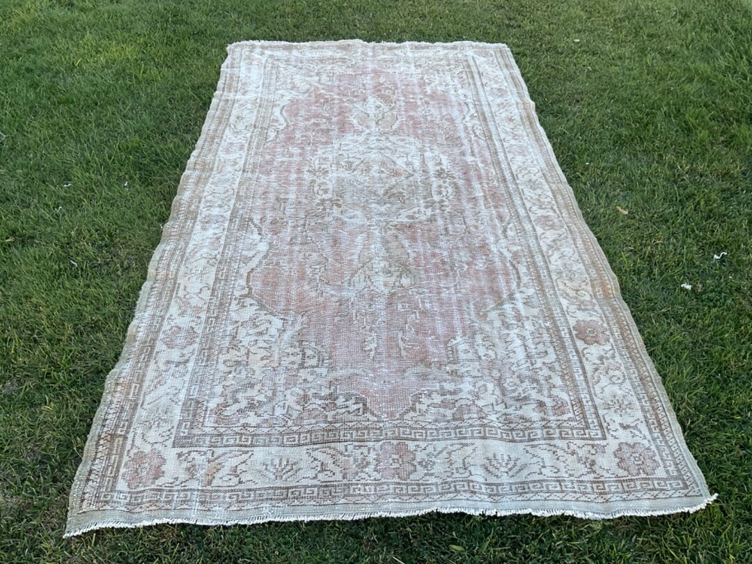 5x10 Brick Color Rug, 5x10 Natural Area Rug, 5x10 Bohemian Rug, 5x10 ...