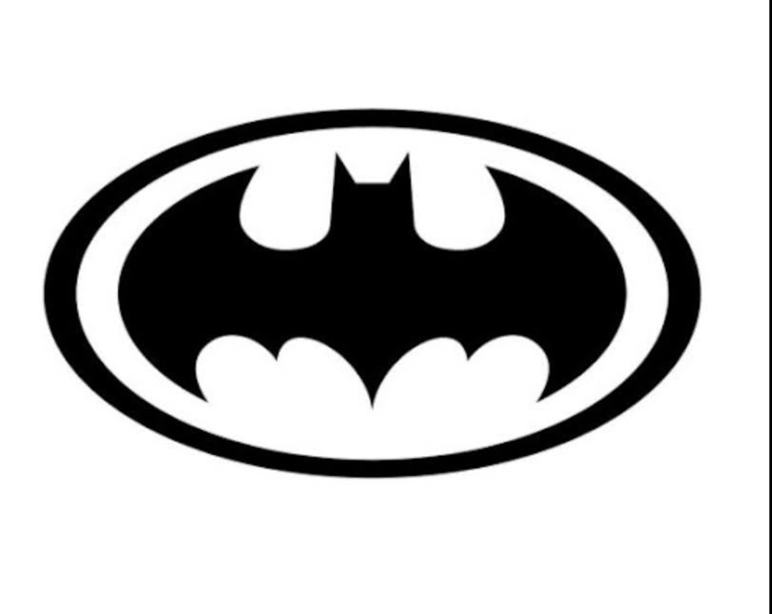 Batman Logo Svg-Png | Etsy
