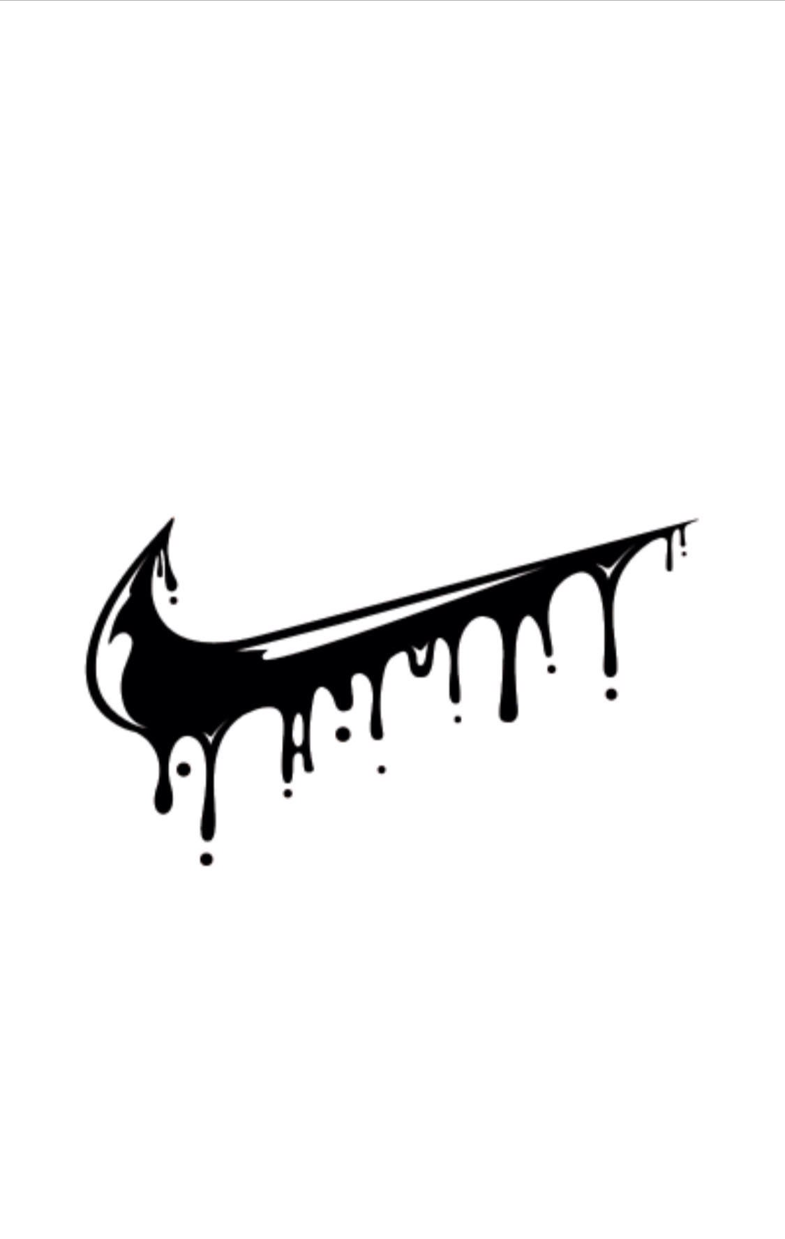 Nike Drip Check Logo Svg Png | Etsy