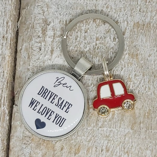 Drive Safe Keychain - Etsy