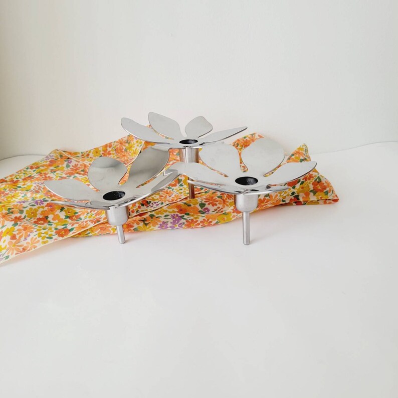 Vintage Ikea Monika Mulder Stockholm Stainless Steel Flower - Etsy