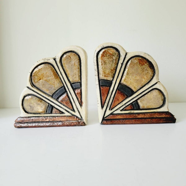 Art Deco Bookends - Etsy