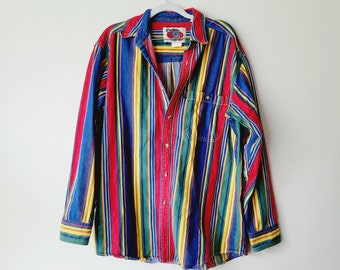 90s Button up Denim - Etsy