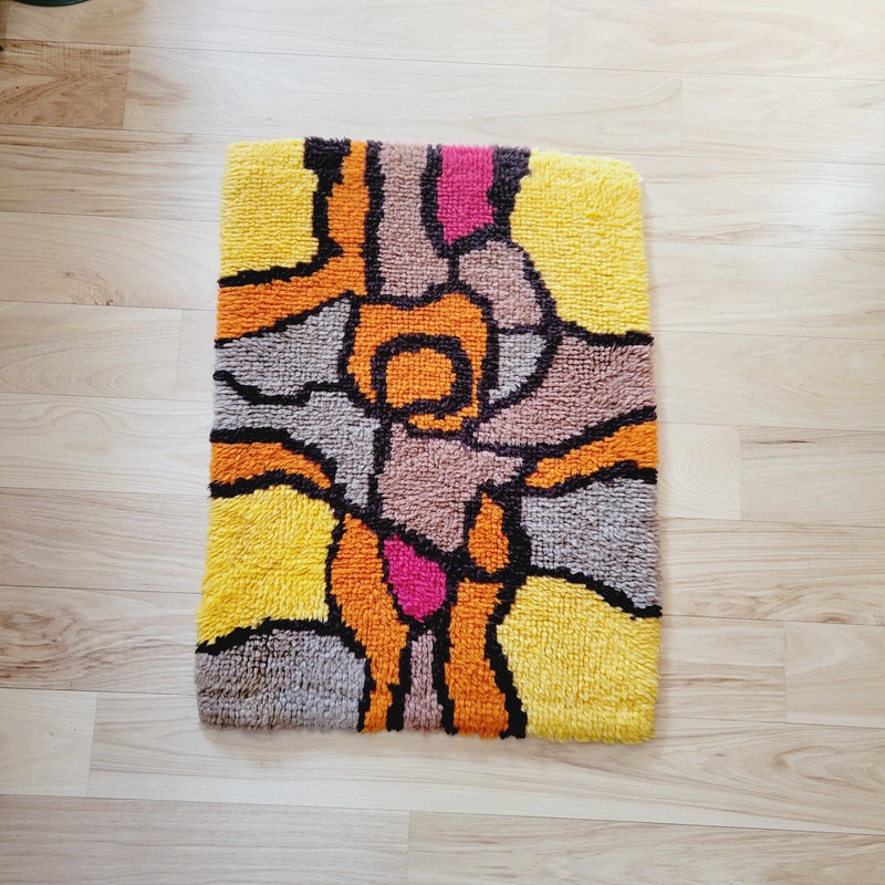 Mod Rug - Etsy