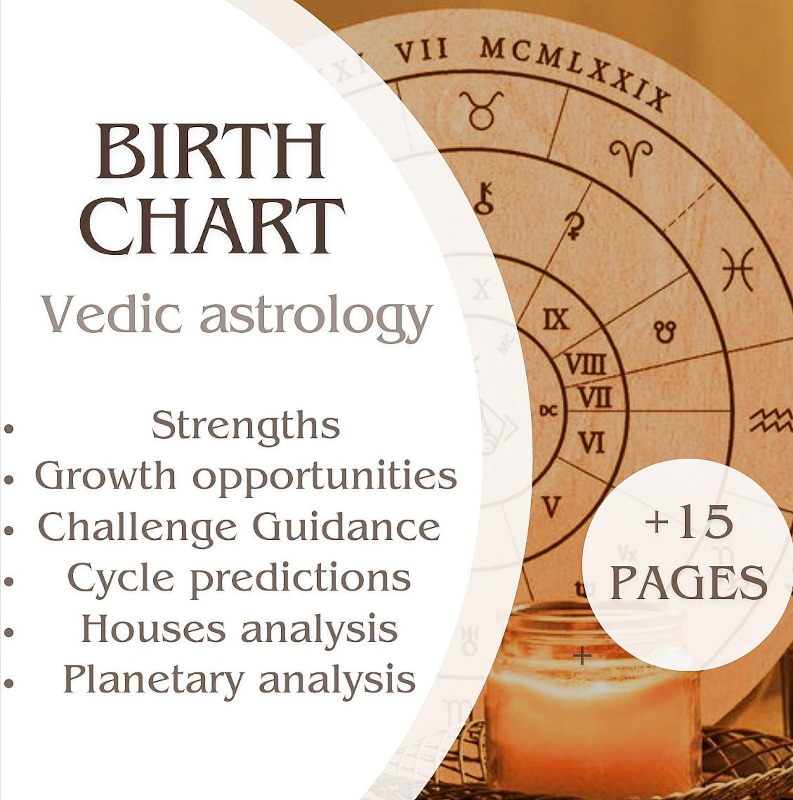 Vedic Birth Chart Reading | Personalized Astrology Report | Natal Chart Analysis. Vedic ...