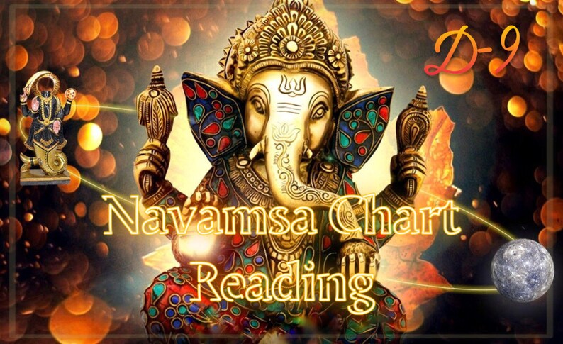 Navamsa Chart Reading. Navamsa D9 Chart Marriage and - Etsy