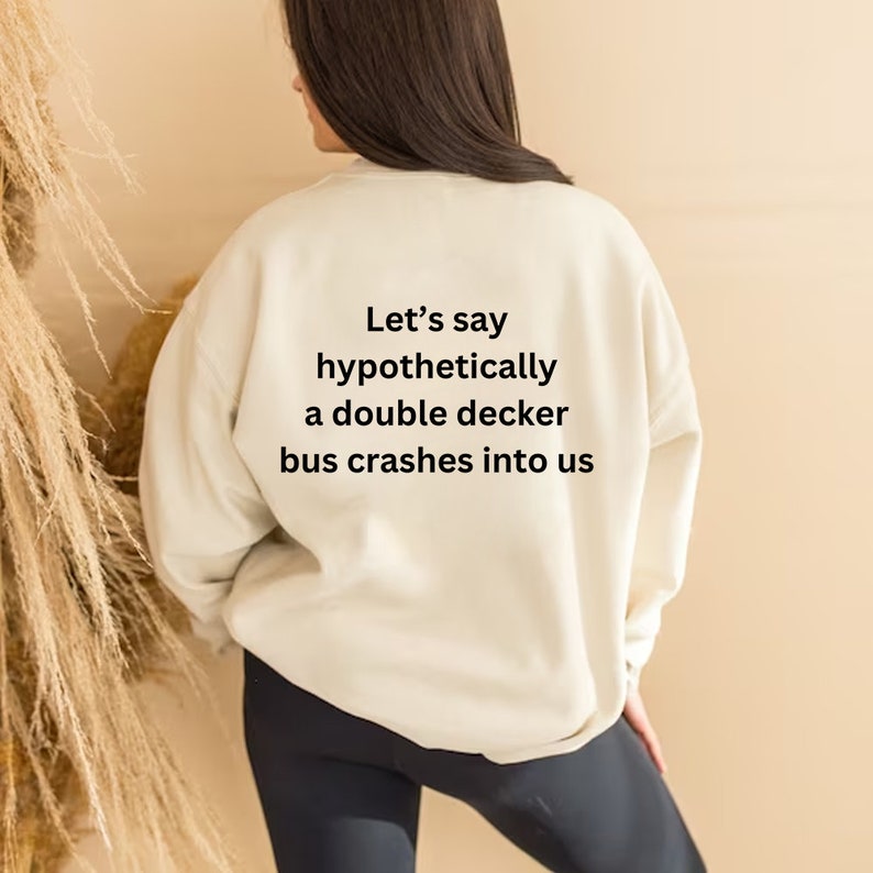 Ben Shapiro Double Decker Bus Funny Political Meme Sweathsirt, Conservative Meme Shirt, Oddly ...