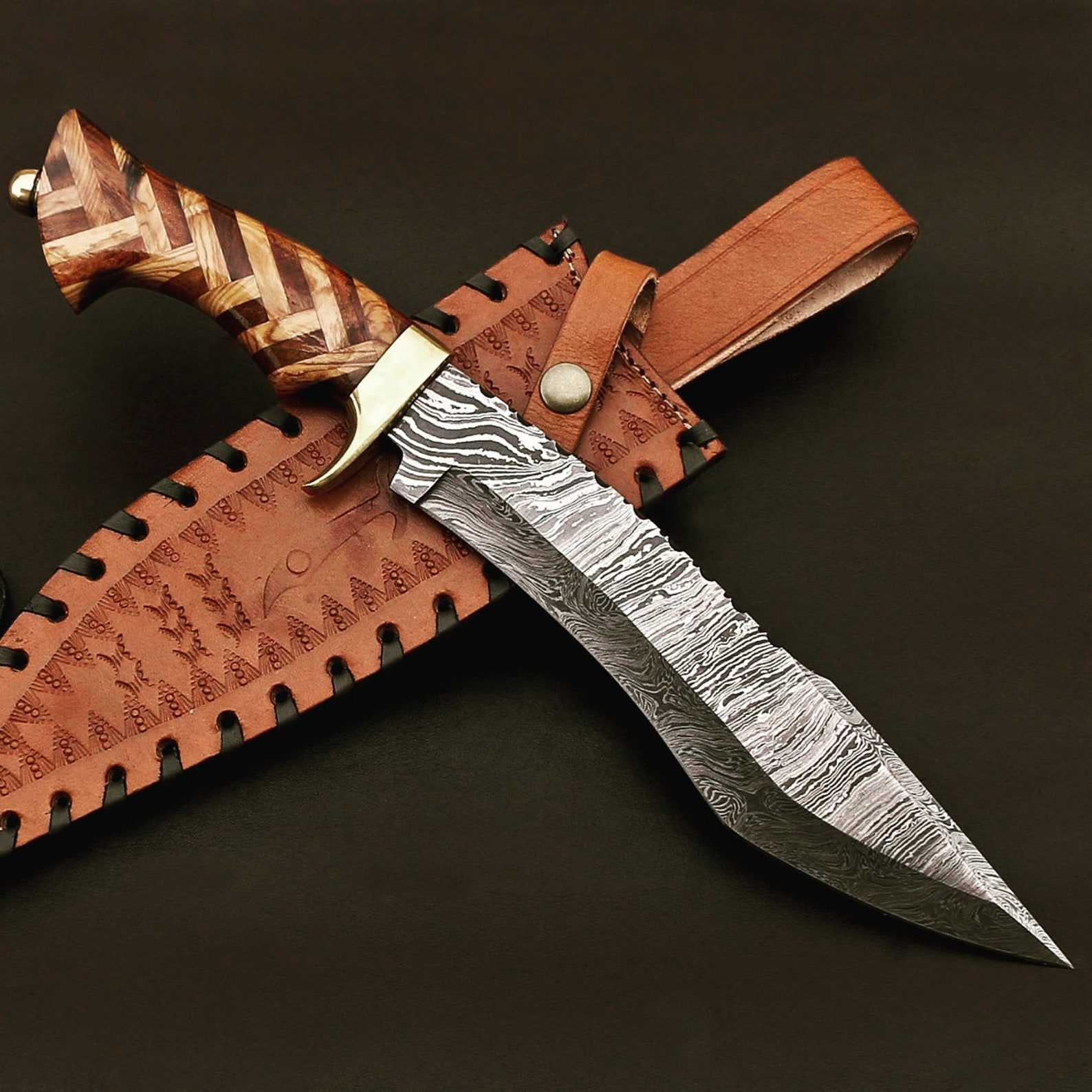 Custom hand made bowie knife | Etsy