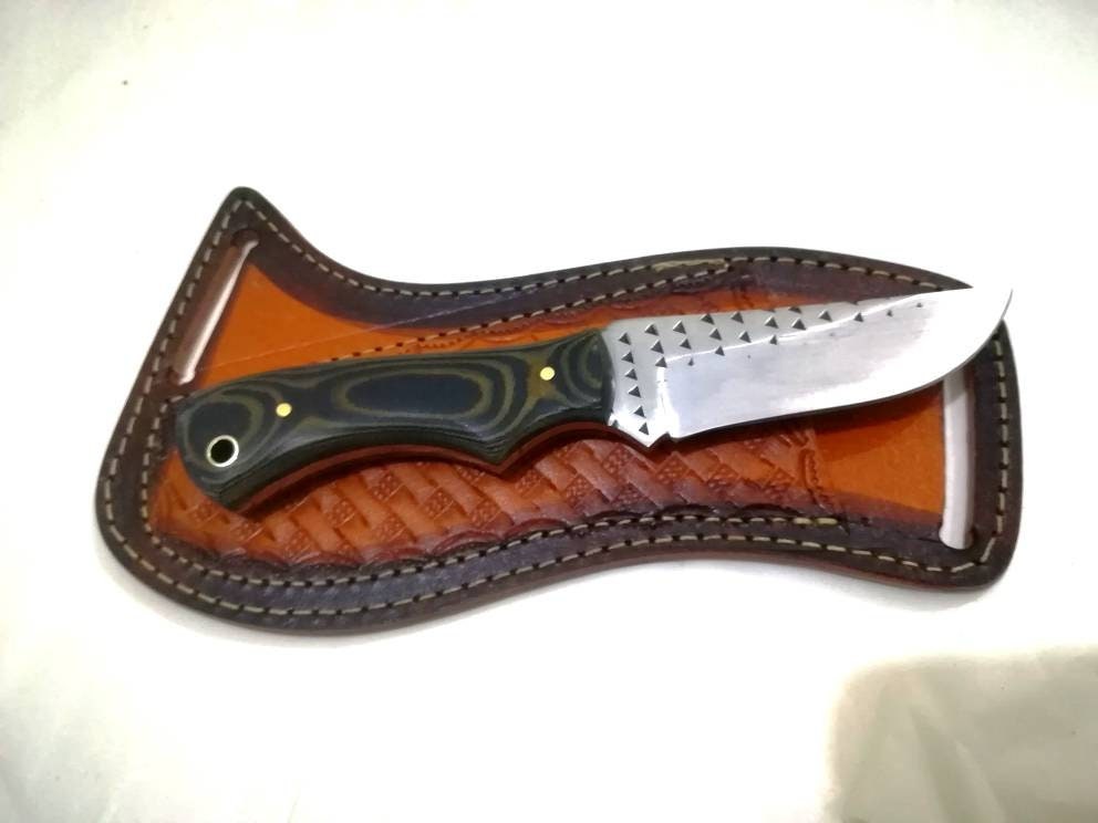 Custom Hand Made Full Tang Farrier Rasp Steel Cowboy Knife. - Etsy