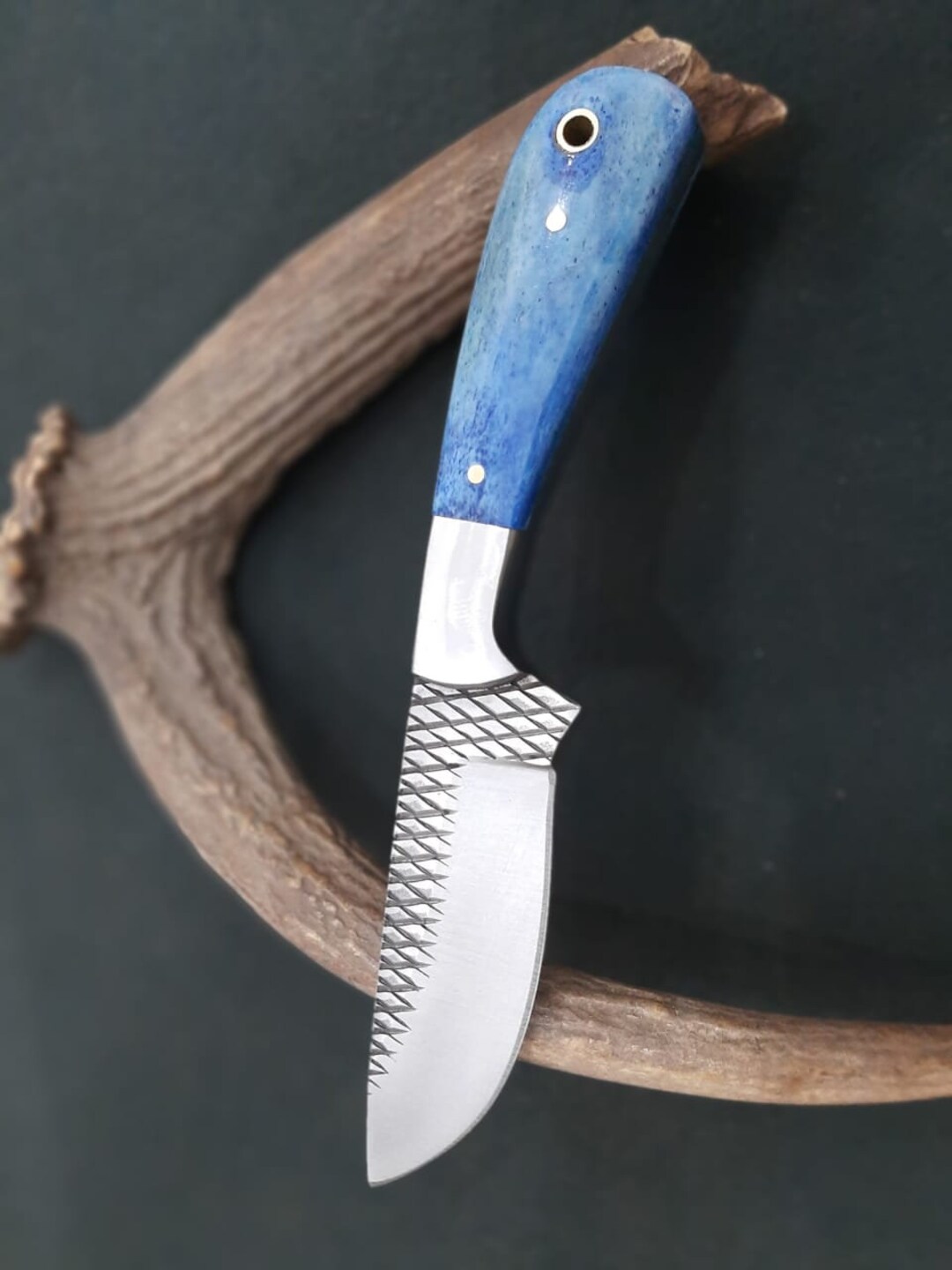 Custom Hand Made Full Tang Hoof Rasp Steel Cowboy Knife - Etsy