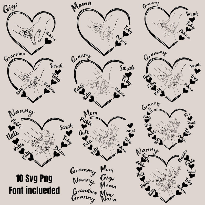 Baby Hand Prints - Etsy