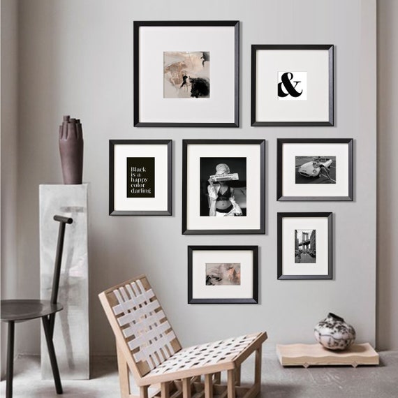 Modern Black Picture Frames