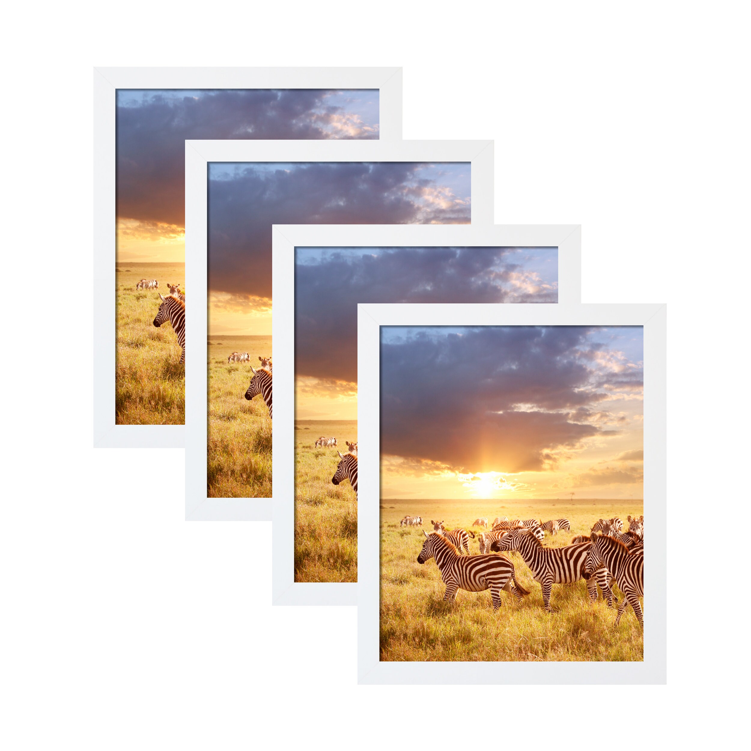 11x14 Frame Set of 4 Eco-friendly White Poster Frame 14x11 | Etsy