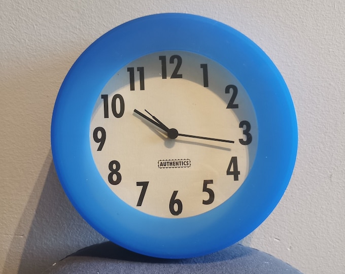 Vintage Yellow IKEA PS Clock 1995 by Thomas Eriksson Large Wall Clock ...